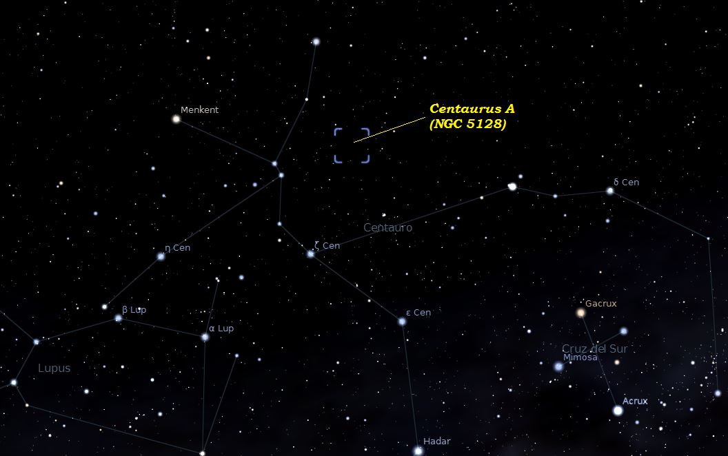 Centaurus A: La radiogalaxia más cercana a la Tierra – CURIOSIDADES ...