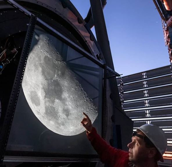 La impresionante imagen de la Luna desde el VLT – CURIOSIDADES ...